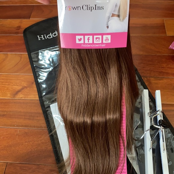 Hidden Crown | Hair | Hidden Crown 4 Clip In Extensions Color 4 | Poshmark